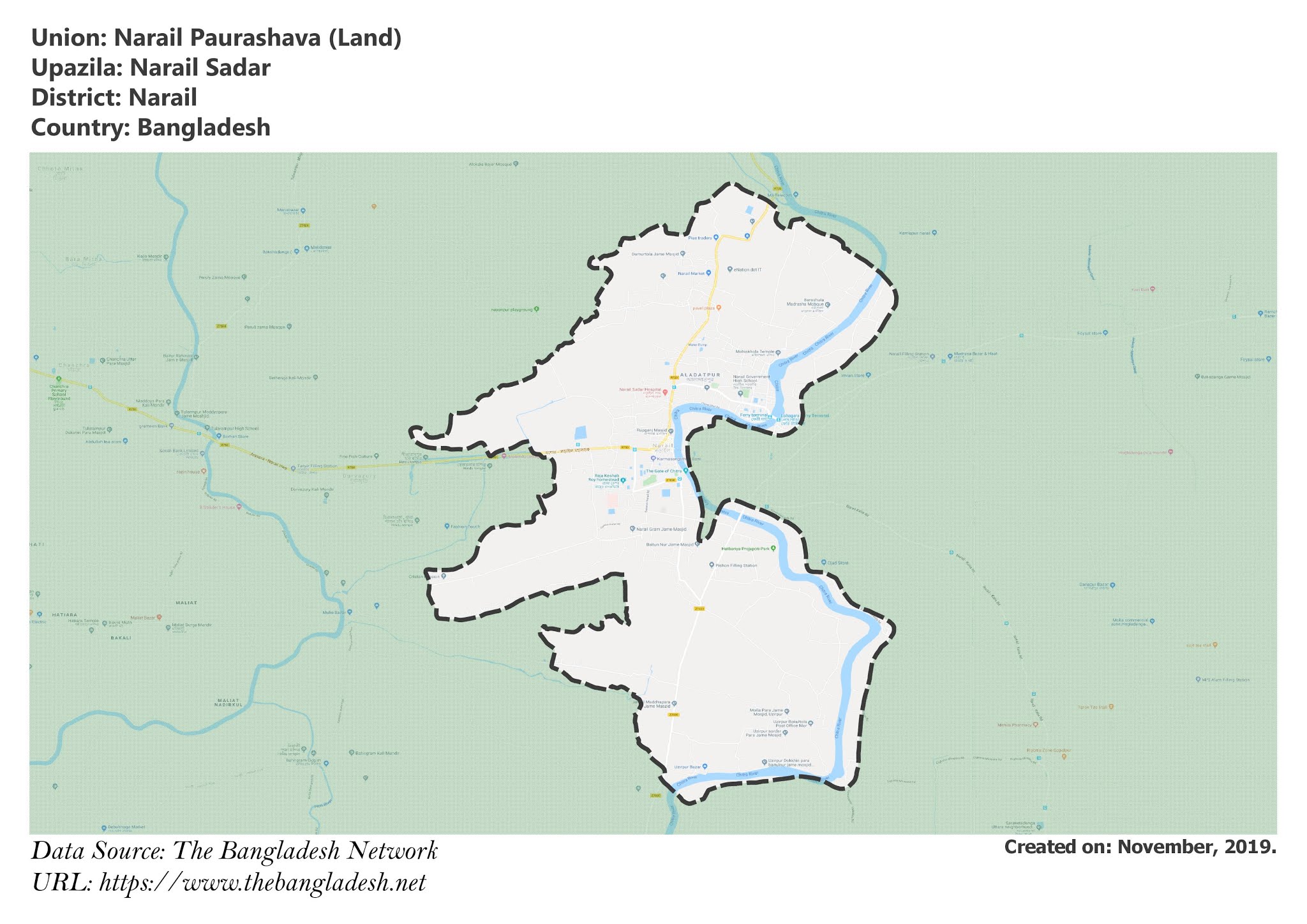 Narail Paurashava, Narail