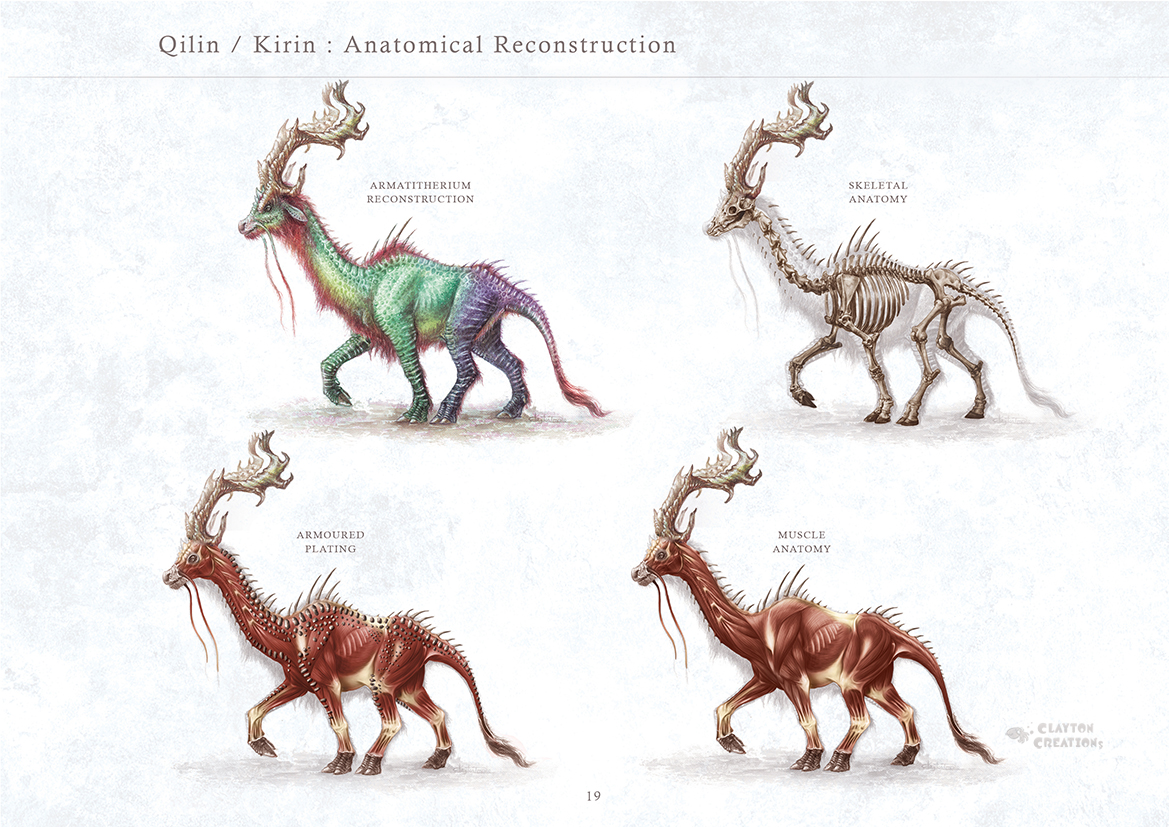 claytoncreations: MYTHOLOGICAL BEAST AND ANATOMY