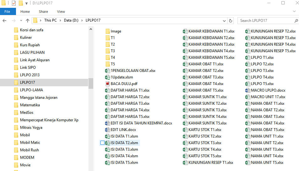 LAPORAN PEMAKAIAN LAPORAN PERMINTAAN OBAT (LPLPO) DALAM SISTEM ...