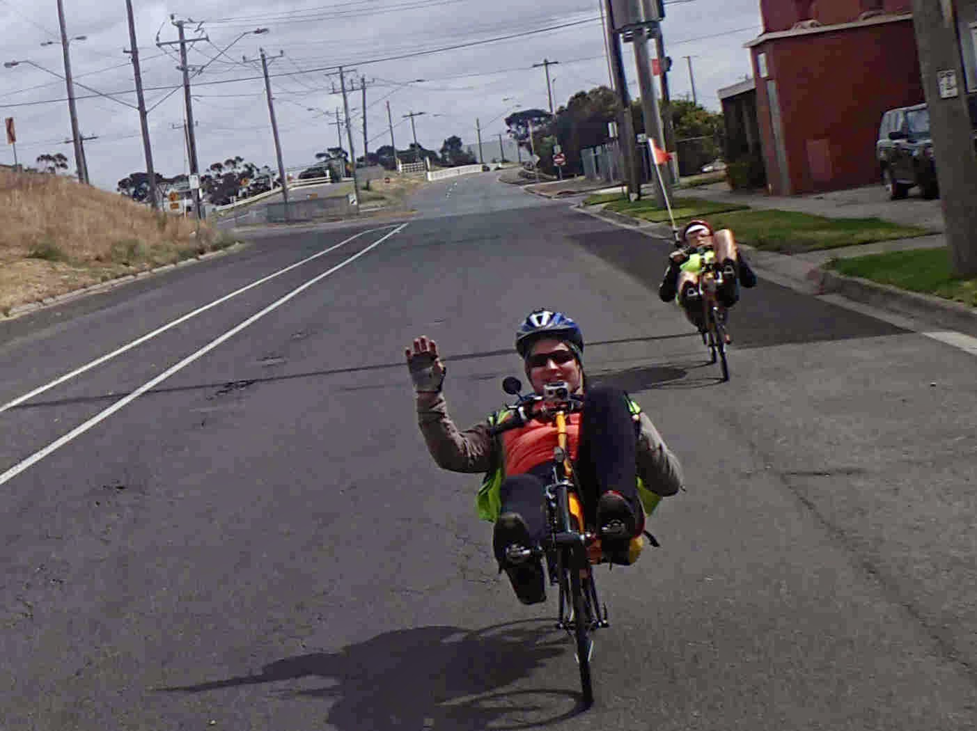 Modular Bikes: Buckley's Ride on Hollow Beam Bike