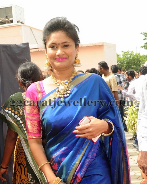 Anchor Sravanthi Designer Gold Set - Jewellery Designs