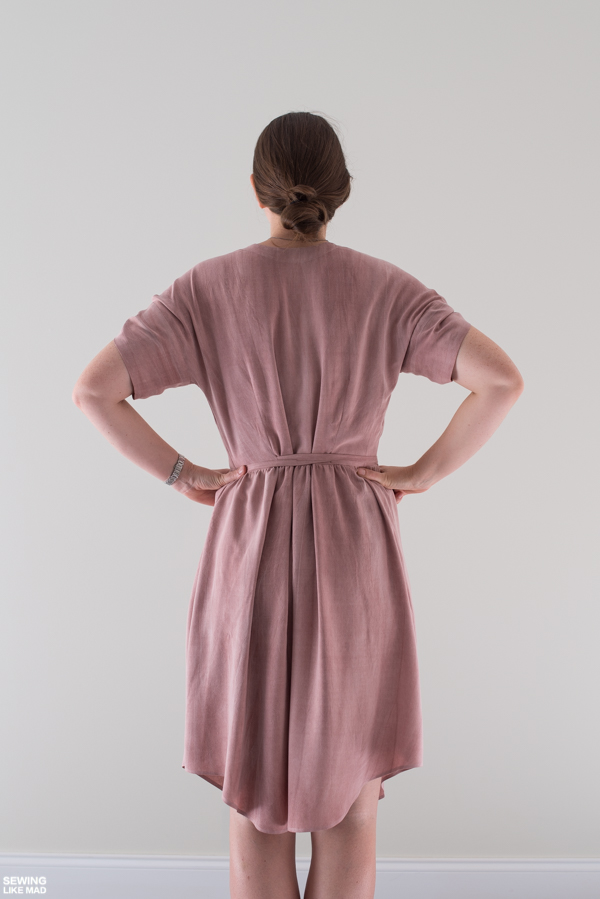 Sewing Like Mad: Fringe Blouse & Dress, Rayon Version