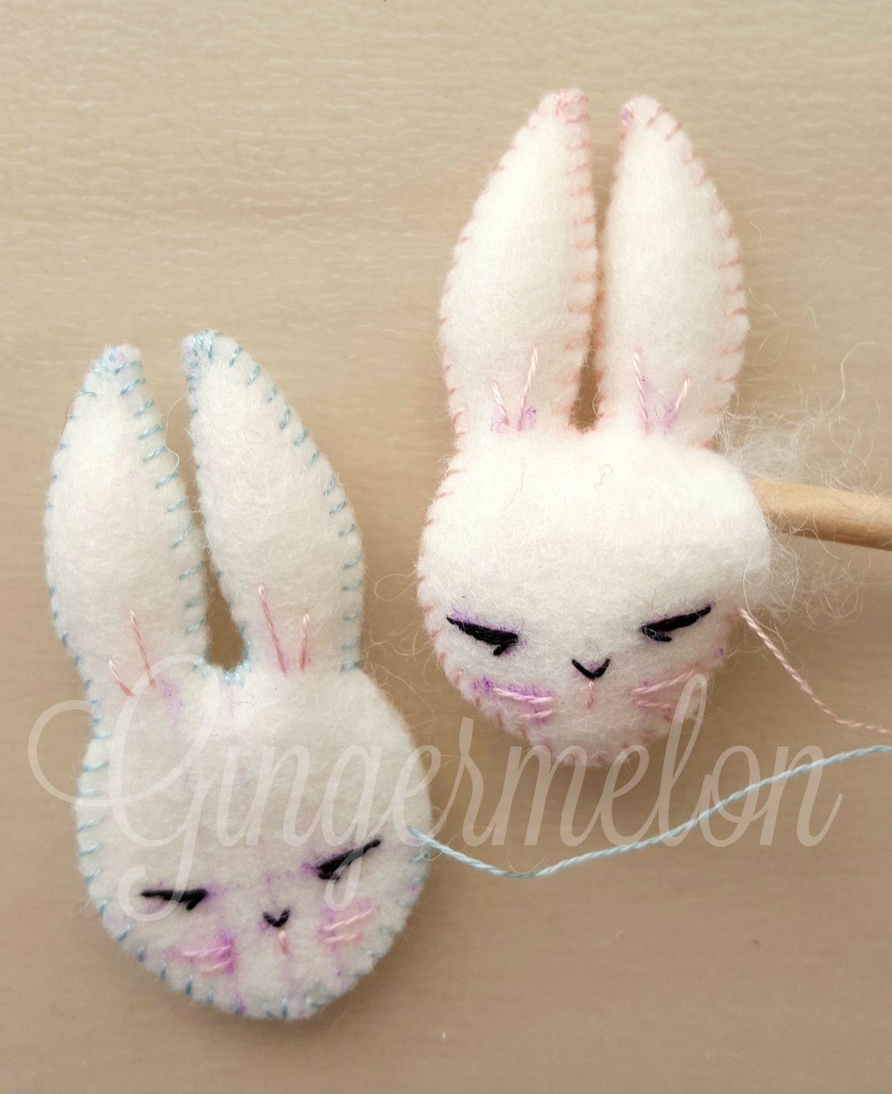 Gingermelon: Free Pattern - Bunny in a Blanket