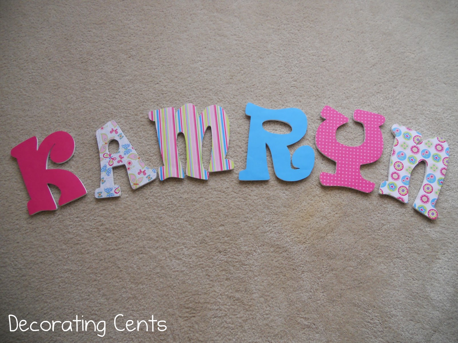 Sweet Girl's Room: Name Art