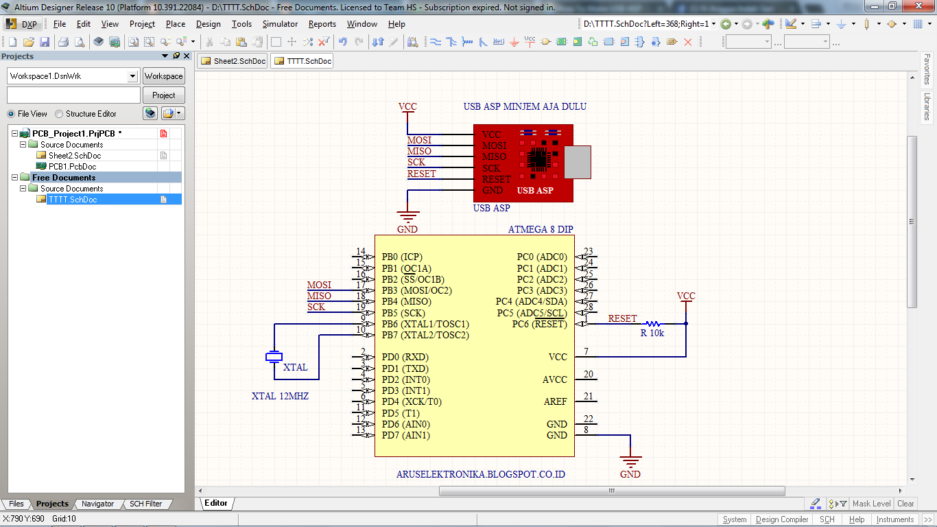 How To Make USB ASP ~ FILAB