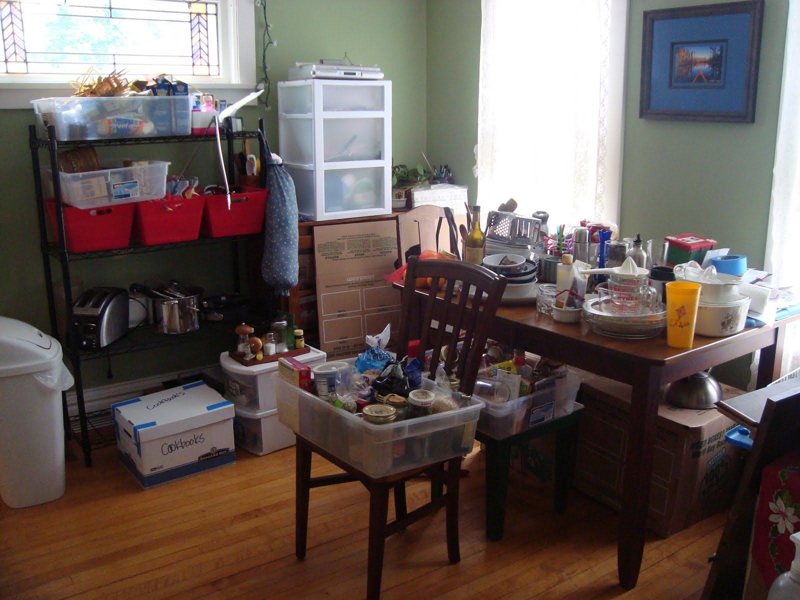 Our Addition!: Makeshift Kitchen