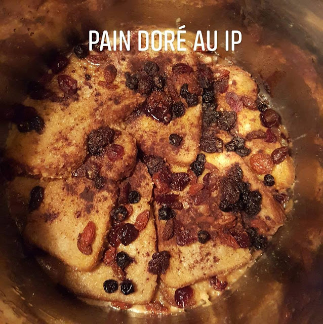 Le IP en mode mijoteuse pour du pain doré sans gluten et sans lactose