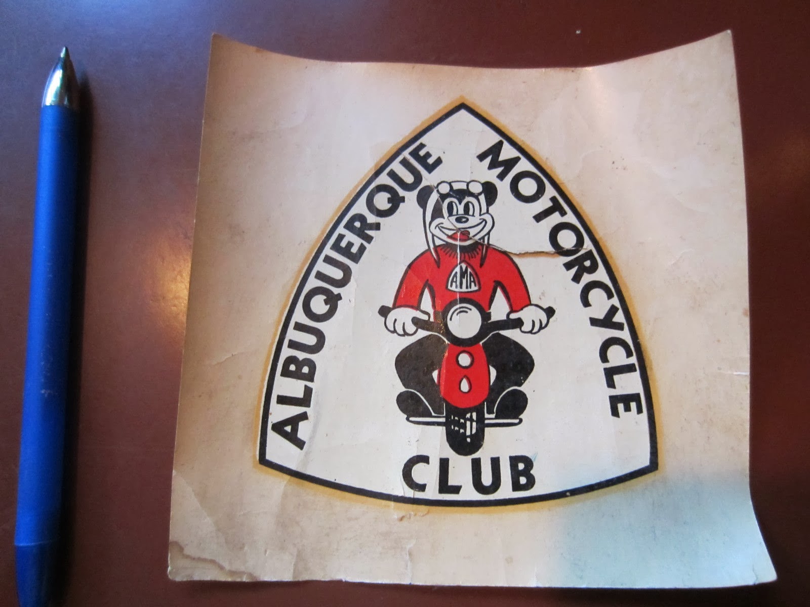 GeekBobber: Albuquerque Motorcycle Club Decal