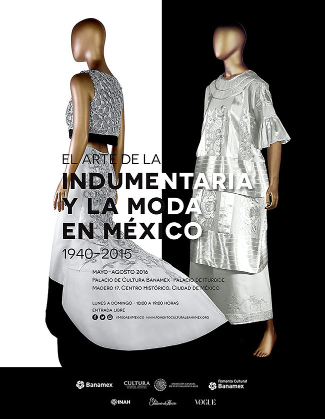 #Cultura: Palacio de Iturbide exhibe 75 años de moda en México