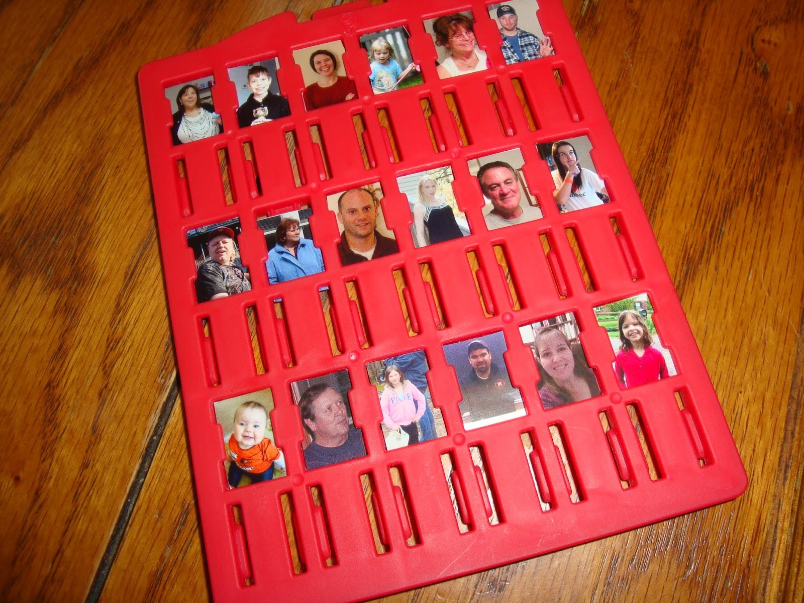 Mom's Craft Ideas: Personalized Guess Who Game
