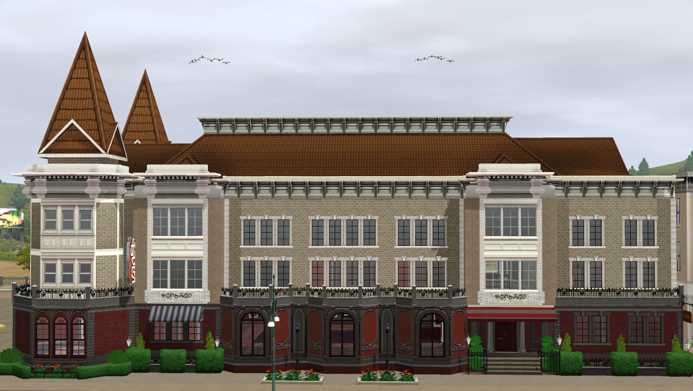 Sims 3 ComfoLife Design Studio: Bloodred Ruby Vampire Lounge: Download