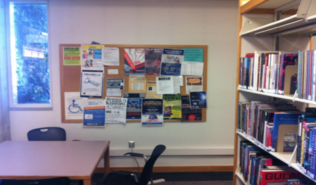 Salt Lake Community College Redwood Library Bulletin Board