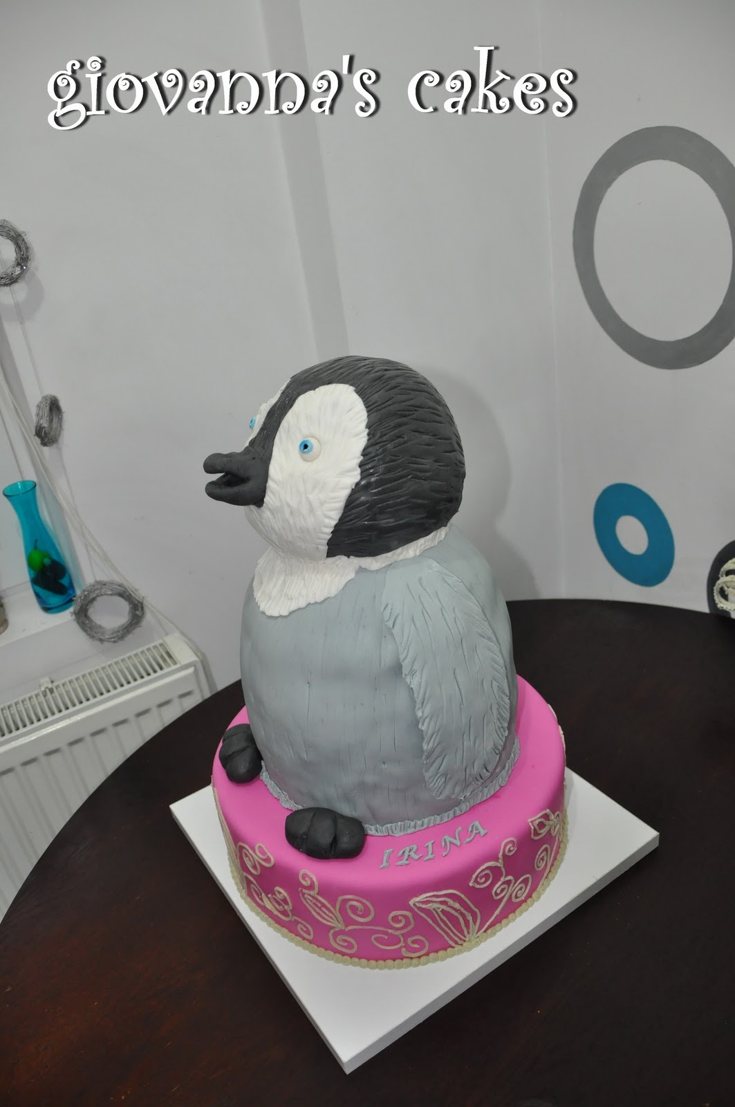 giovanna's cakes: Baby penguin cake