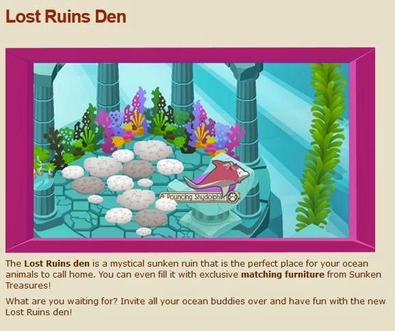 Animal Jam River: January 2014
