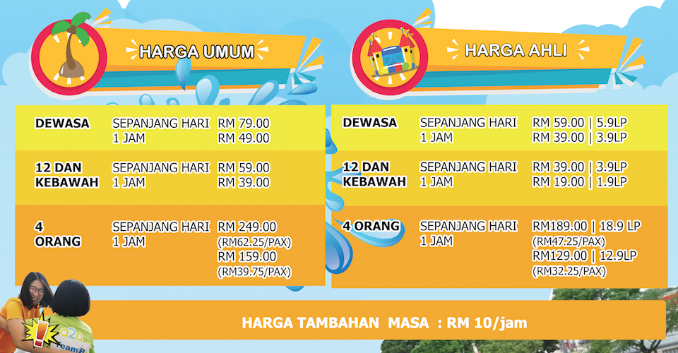 A2A FIRST MY MERDEKA WATER INFLATABLE DAY