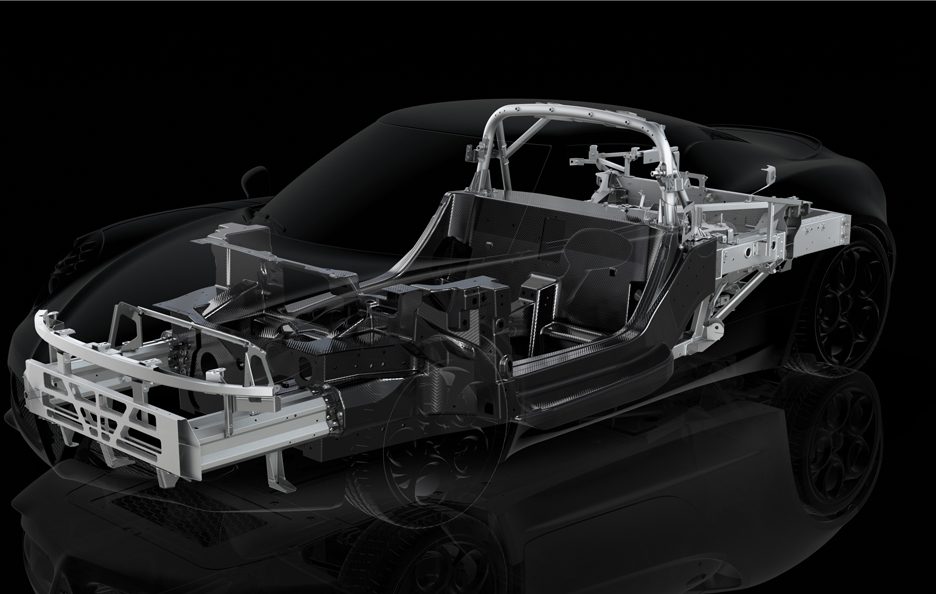 FR Tecnica: TELAIO E SCOCCA: L'ossatura dell'auto, su strada e in pista