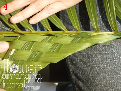 All About Arranging Flowers: Step by Step Tutorial: How to Make Woven ...
