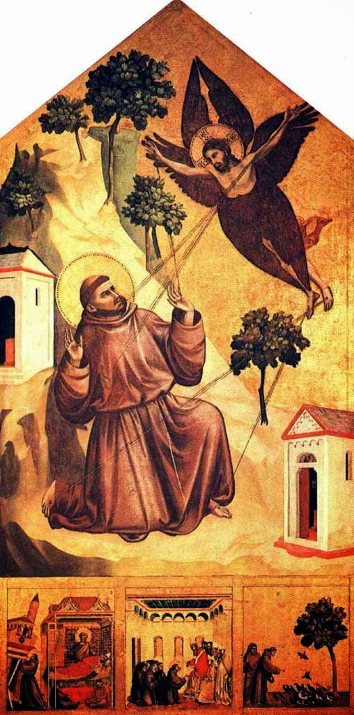 Los Tesoros del Arte: San Francisco de Asís recibe los estigmas