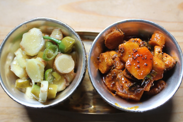 Spicy Maa Inji Pickle Recipe