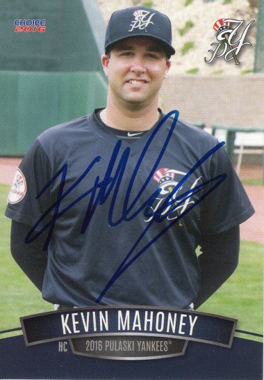 Daily Autograph: Kevin Mahoney