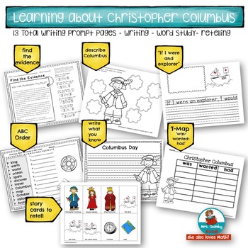 MrsQuimbyReads | Teaching Resources: 6 Christopher Columbus Activities ...