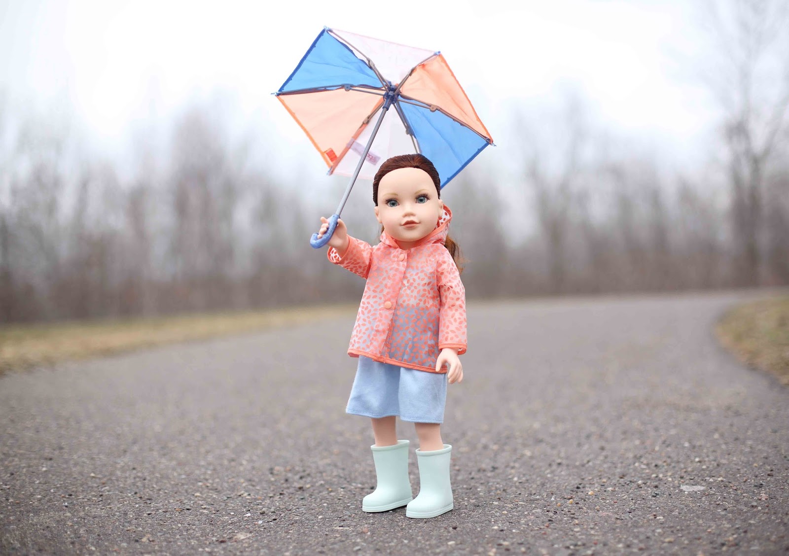 My Journey Girls Dolls Adventures: Kelsey In The Rain Gear