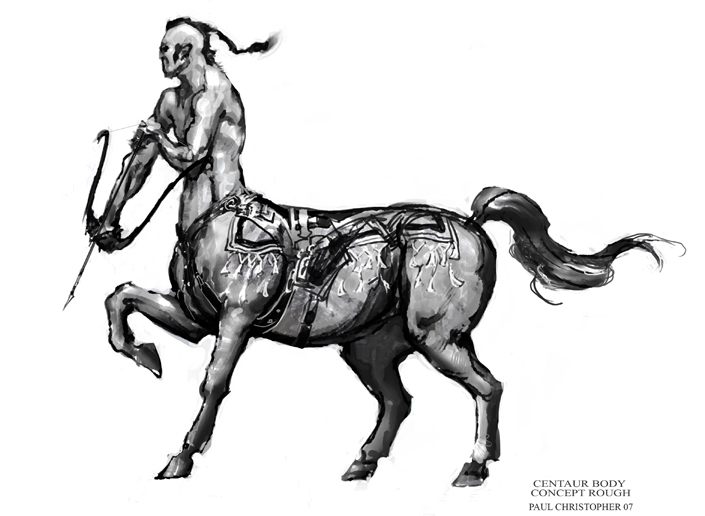 Paul Christopher's Concept Blog: Centaur Concepts