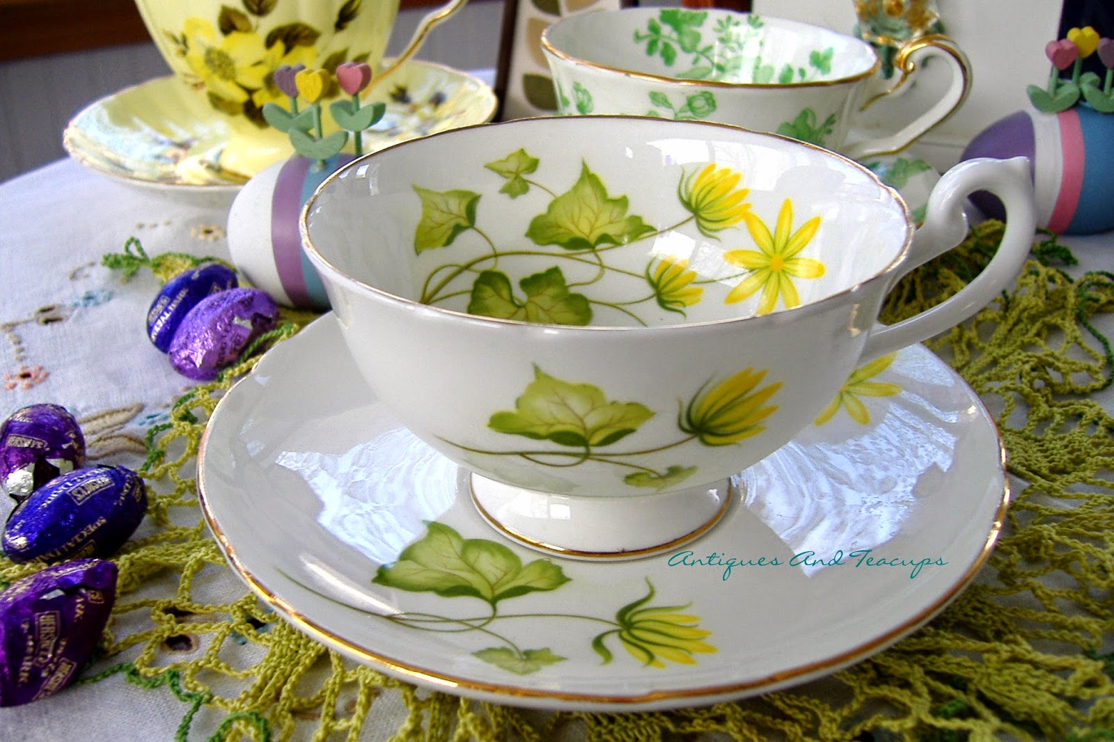 Antiques And Teacups: Tuesday Cuppa Tea, Easter Tea