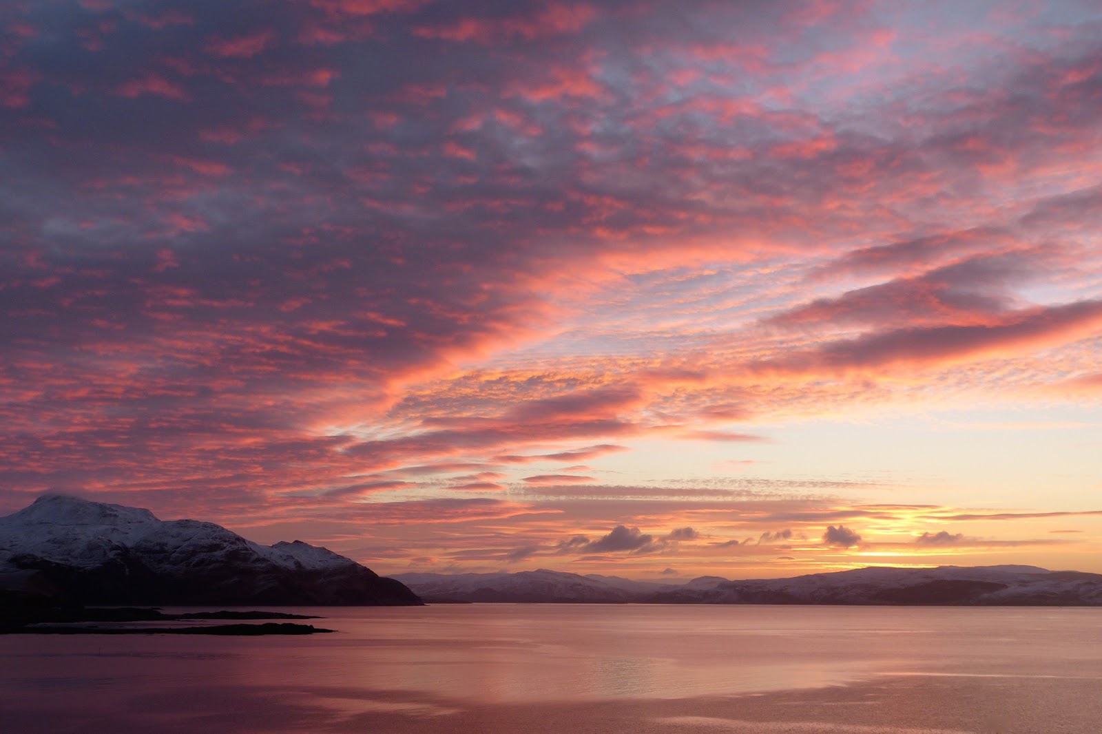 A Kilchoan Diary: Moonrise, Sunrise