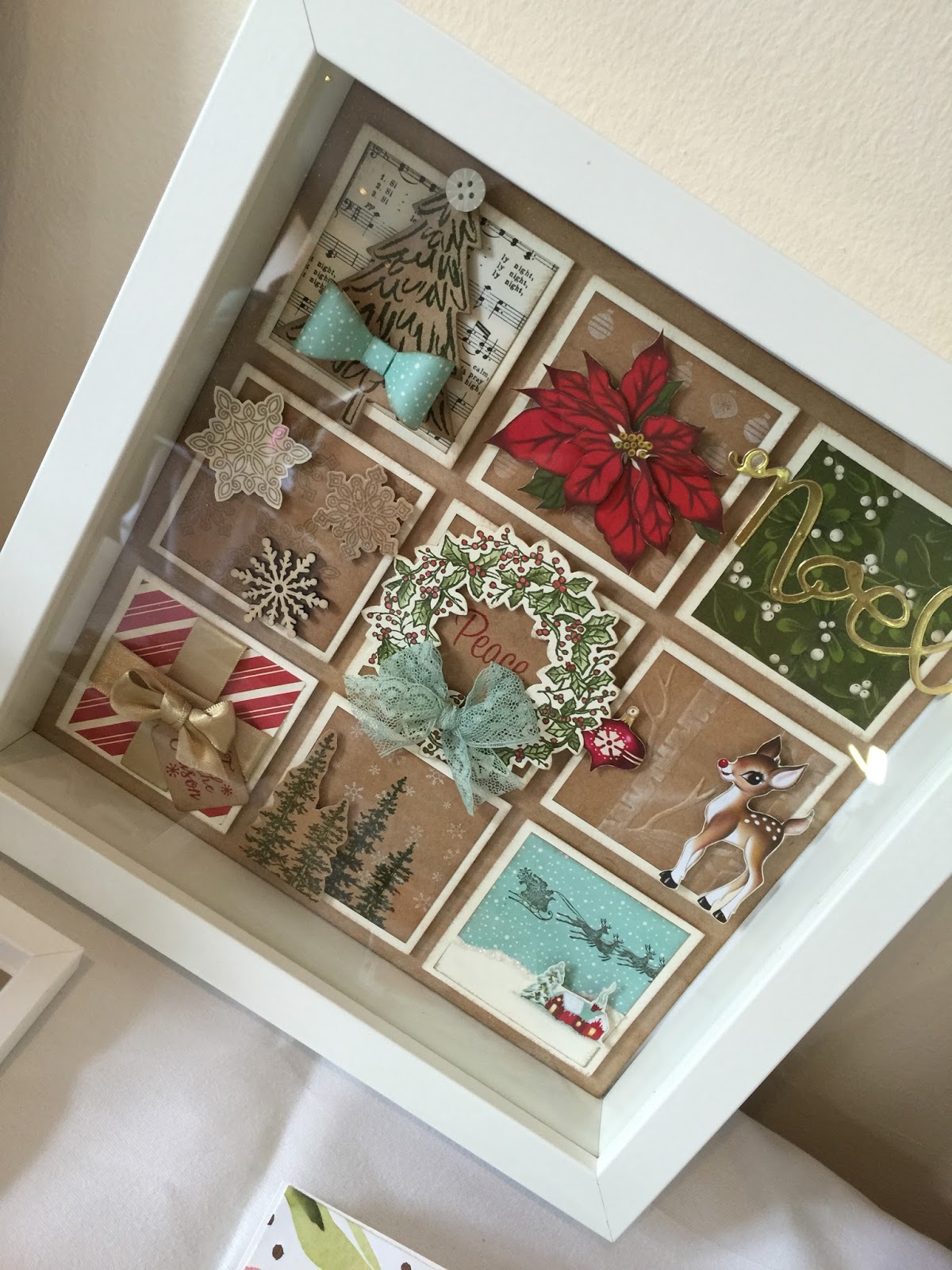 Christmas Collage Frame - The Paper Haven