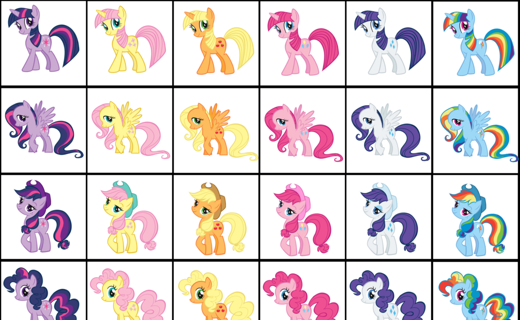 Equestria Daily - MLP Stuff!: Swapped Color Table