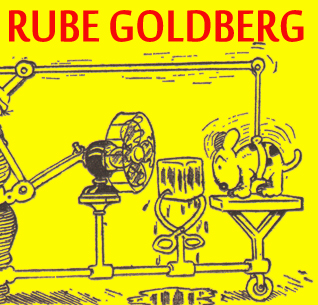 Screwball Comics: Rube Goldberg Machines Found in Bobo Baxter and Lala ...
