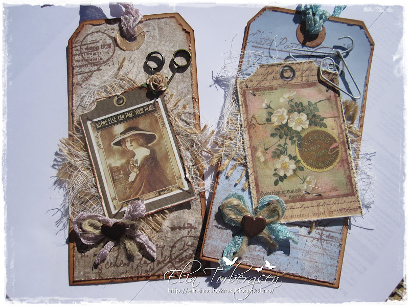 Live & Love Crafts' Inspiration and Challenge Blog: Coffee-Tags Tutorial