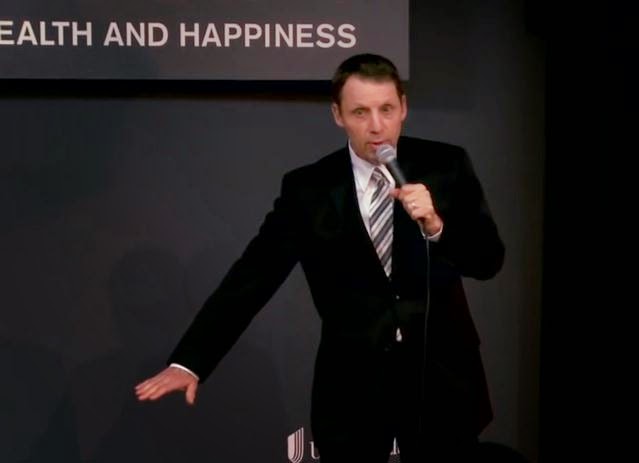 Jewish Humor Central: Comedian Mark Schiff in a Stand-up Comedy Routine ...