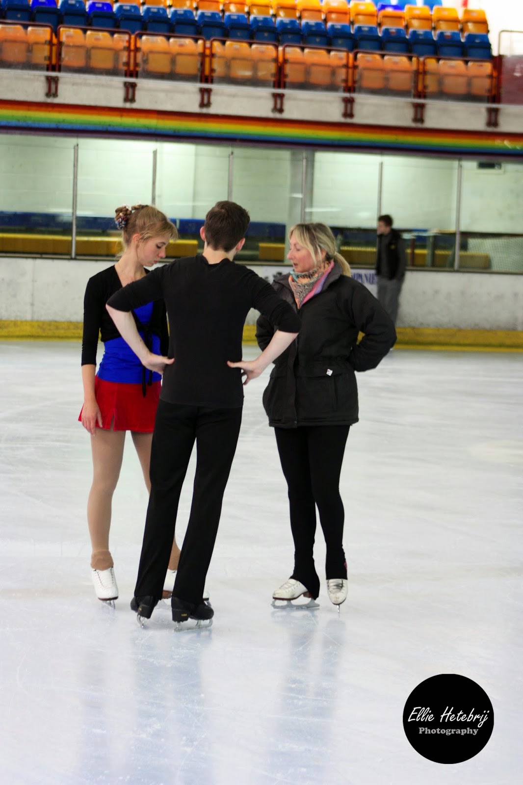 Ellie Hetebrij, The Photographer: Ice Dancers at Play