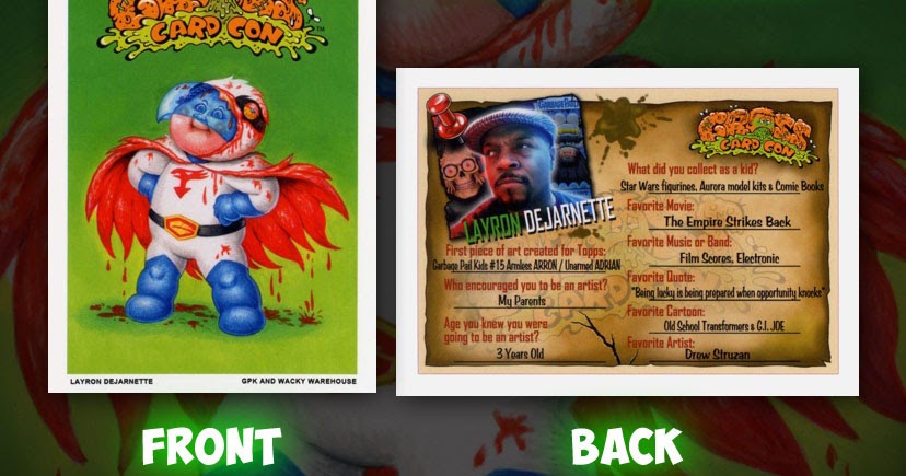 DeJarnette Designs: FOR SALE Gross Card Con Exclusive Trading Cards!