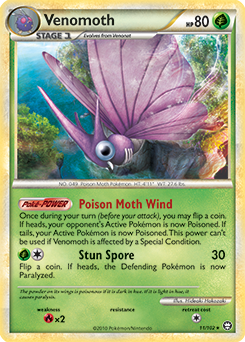Venomoth Mega Evolution