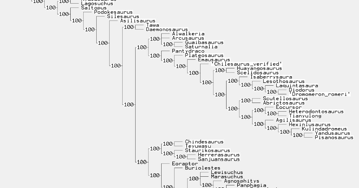 The Theropod Database Blog: Basal Dinosauromorpha in the Lori tree