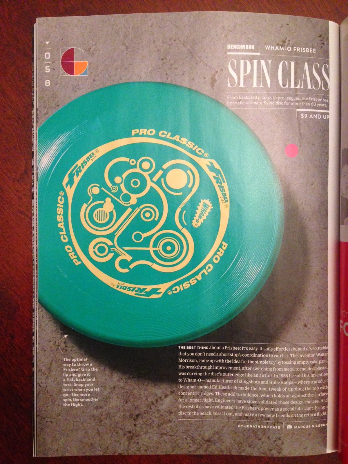 Sludge Output: Frisbee Spotlighted in WIRED