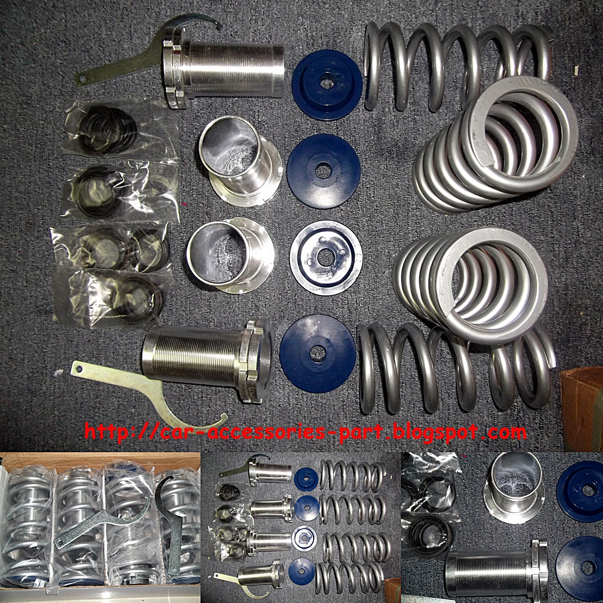 BLOX UNIVERSAL ADJUSTABLE COIL OVER KIT V3 RM350