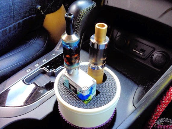 Smexy Vapes: Mobile Vape Stand and car/vehicle Dual e-cigarette Mod Holder