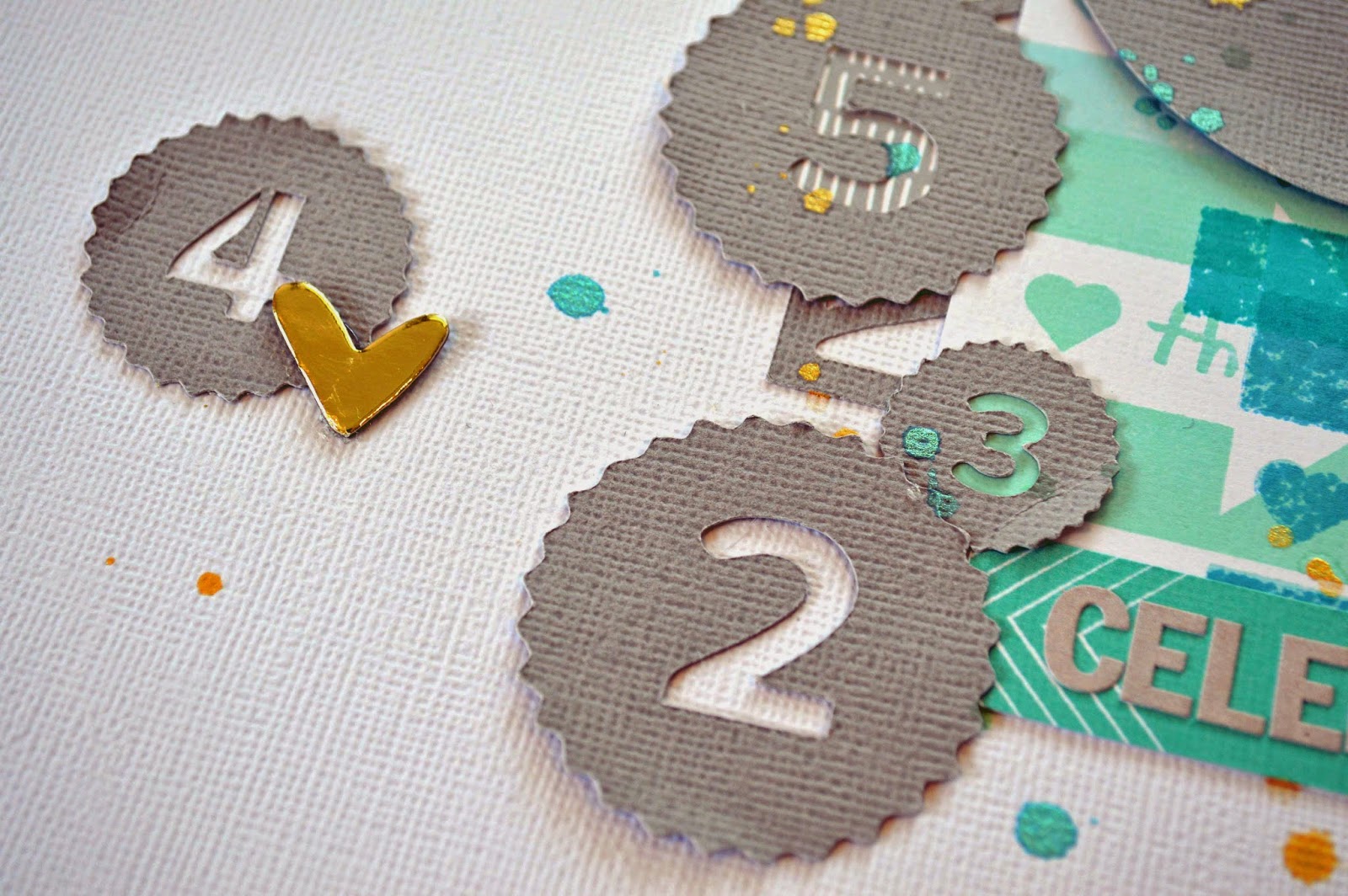 paperCARDinal: CELEBRATE - Scrapbook Circle April Sketch!