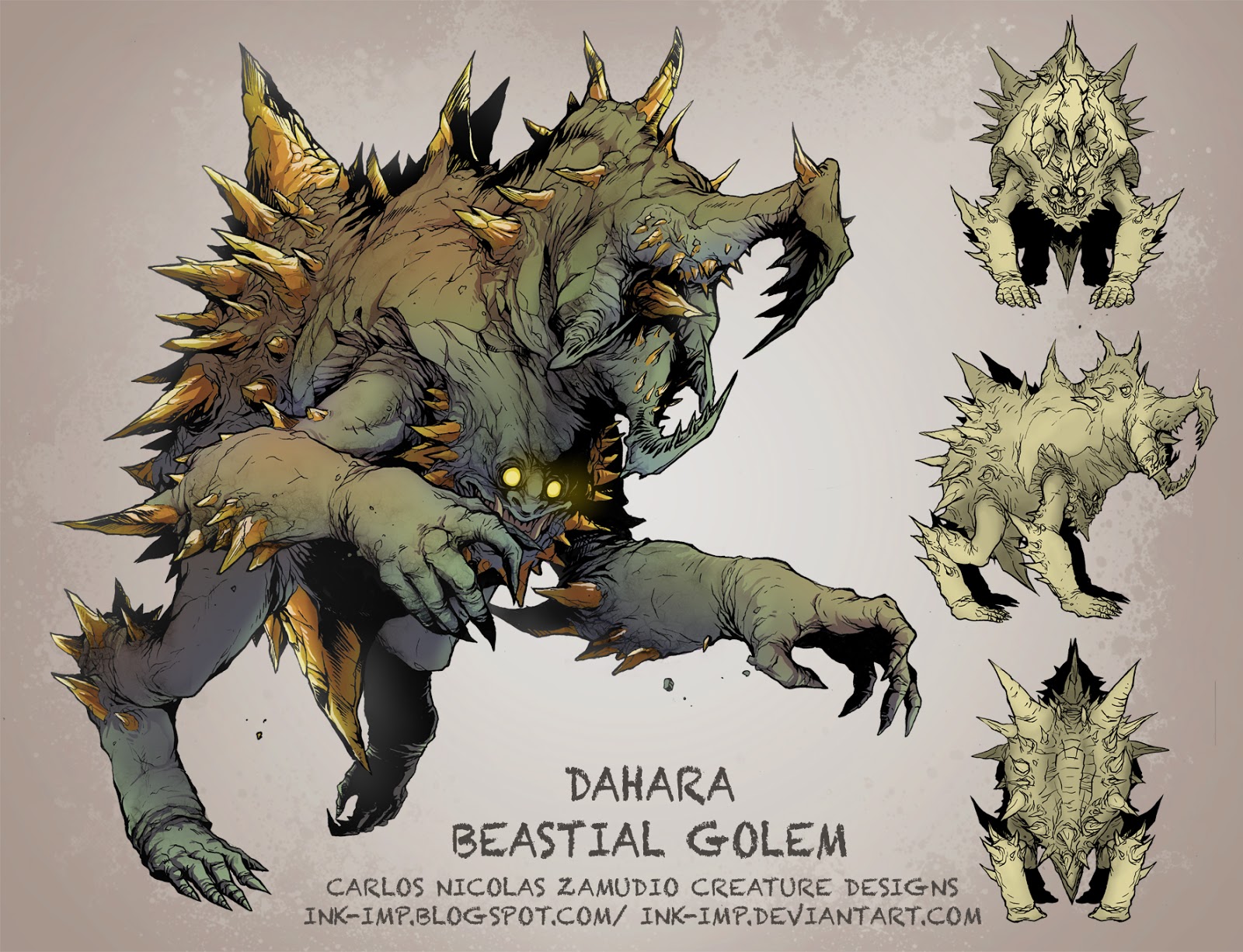 Ink-Imp:: Concept Art