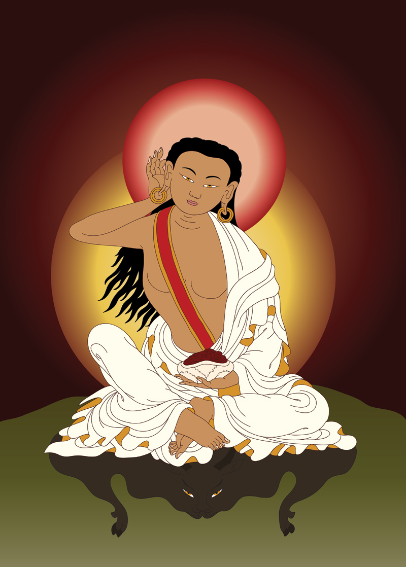 Jetsun Milarepa | Buddhist art, Vajrayana buddhism, Buddha buddhism