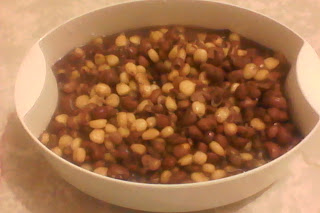 The AFRICAN Menu: TODAY ON THE AFRICAN MENU,(MAIZE AND AFRICAN BEANS)
