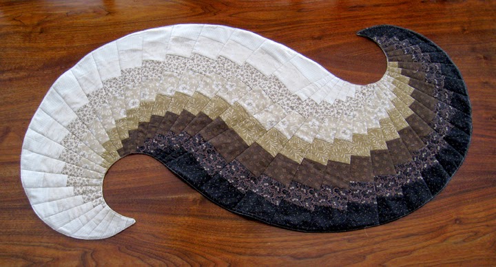 Time to Create: Spicy Spiral Table Runner