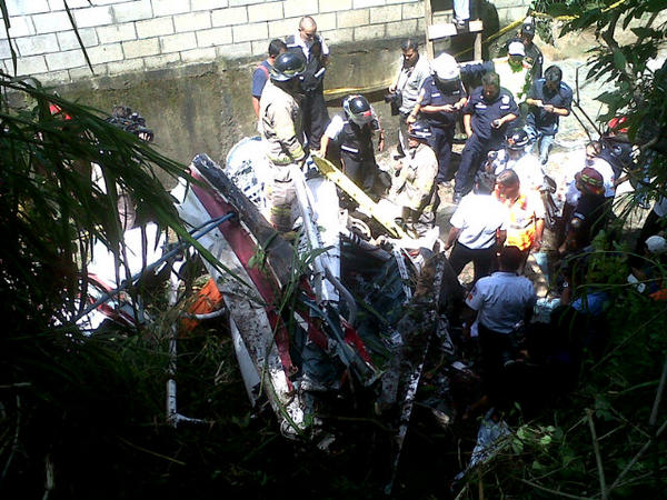 Dueño de Tikal Futura muere al desplomarse helicóptero