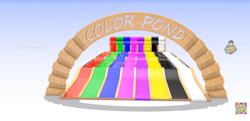 Colors for Children to Learn with Toy Super Cars with Doors and Color ...