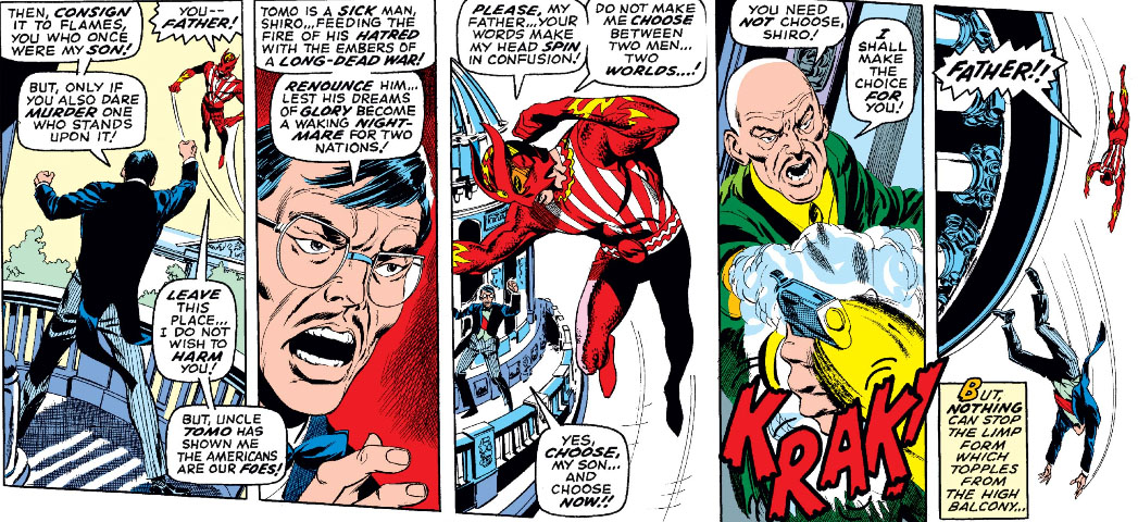 The Peerless Power of Comics!: The Searing Vengeance of... Sunfire!