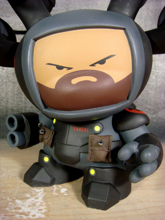 The Blot Says...: Clusterf*ck Custom Munny by Huck Gee